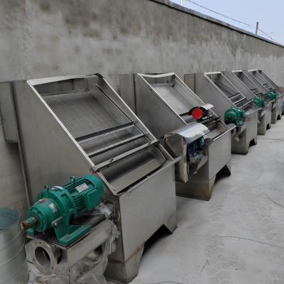 China Manganese Wear Resistance Vibratory Solid Liquid Separator Auto Cleaning Anti Clogging for sale
