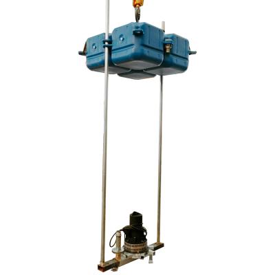 China QXB0.75 0.75 kW Self-Aspirating Submersible Centrifugal Aerator with IP68 Protection for Wastewater Treatment for sale