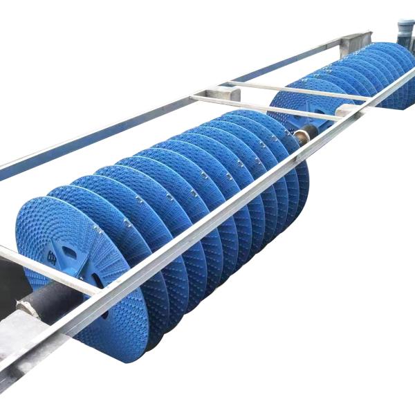 Quality High Oxygenation Efficiency Rotary Disk Aerator with Robust Propulsion and FRPP Disks for Sewage Treatment for sale
