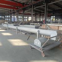 China Shaftless Screw Conveyor and Compactor with All-in-One Conveying and Pressing Bearingless Compacting Section and Fully Enclosed Structure for Slag Dewatering for sale