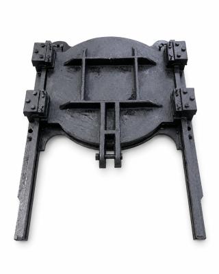 China Cast Iron Sluice Gate with Bronze Seal and Outward-Curved Design for Precision Water Control in Wastewater Treatment for sale