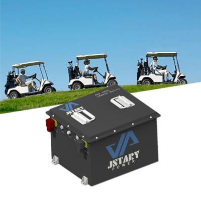 China 105Ah 36V Golf Cart lithium Battery 200A BMS Lifepo4 Golf Cart Battery Space-Saving for sale