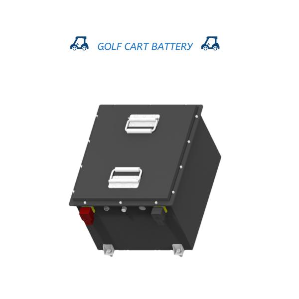 Quality Iron Enclosure 48v Golf Cart Lithium Battery 105Ah Yamaha Ezgo 150A BMS for sale