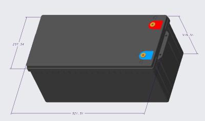 Cina Batteria al litio per camion di alta capacità 230AH Batteria anti vibrazione in vendita