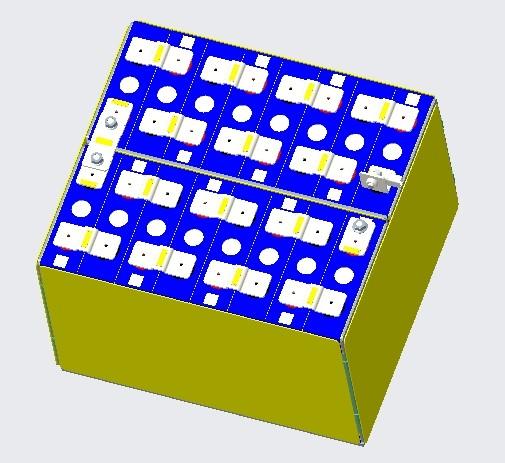 Quality Iron Enclosure 48v Golf Cart Lithium Battery 105Ah Yamaha Ezgo 150A BMS for sale