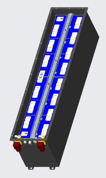 Quality High Efficiency 48V 230Ah Li Ion Golf Cart Battery Space Saving Design for sale