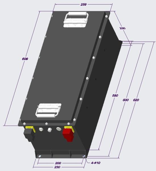 Quality 60V 54Ah Golf Cart Lithium Battery Pack Smart BMS LCD Touchscreen Lithium Battery For Golf Carts for sale