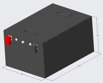 China 72V 175Ah Golf Cart Lithium Ion Battery 2.8" LCD Display Lifepo4 Golf Cart Battery for sale
