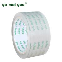 Quality Tear Resistant Transparent Tape Ultra Clear BOPP Tape High Transparency Custom for sale