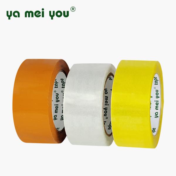 Quality Acrylic Adhesive Bopp Express Sealing Tape Beige Packaging Tape 50-60micros Thickness for sale
