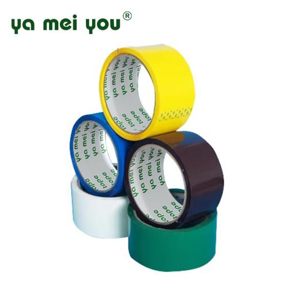Quality Colored BOPP Shipping Tape 100m 150m 200m Length For Pallet Parcel Coding for sale