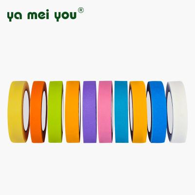 China No Residue Colored Masking Tape For Art Students Painting Edge Protection for sale