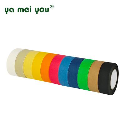 China Eco Friendly Paper Masking Tape Small Roll For Building Decoration Painter's Tape for sale