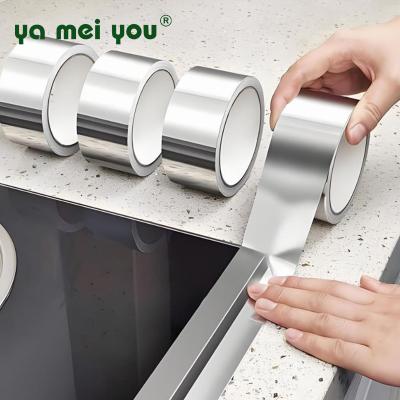 China Single Sided Aluminium Adhesive Tape , Aluminium Waterproof Tape For Kitchen Sink for sale
