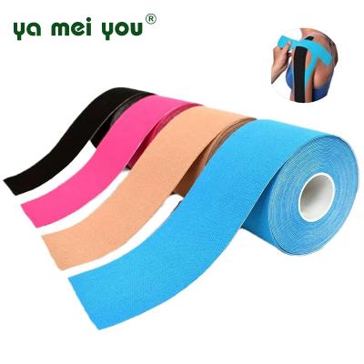 China Multi Colored Sports Kinesiology Tape Hypoallergenic For Joint Support Swelling Reduction for sale