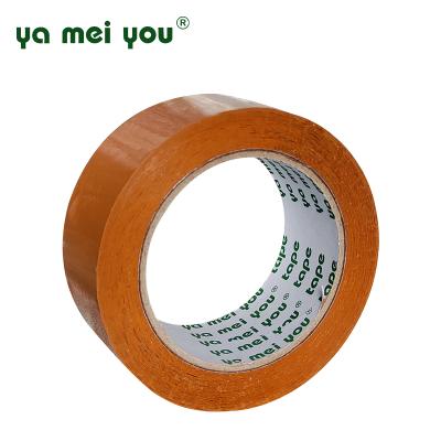 China High Adhesive Beige Packing Tape for Seafood Foam Cooler Box Cold Chain Sealing for sale