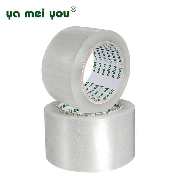 Quality No Residue Transparent Bopp Tape Strong Adhesive Carton Sealing Tape High Tack for sale