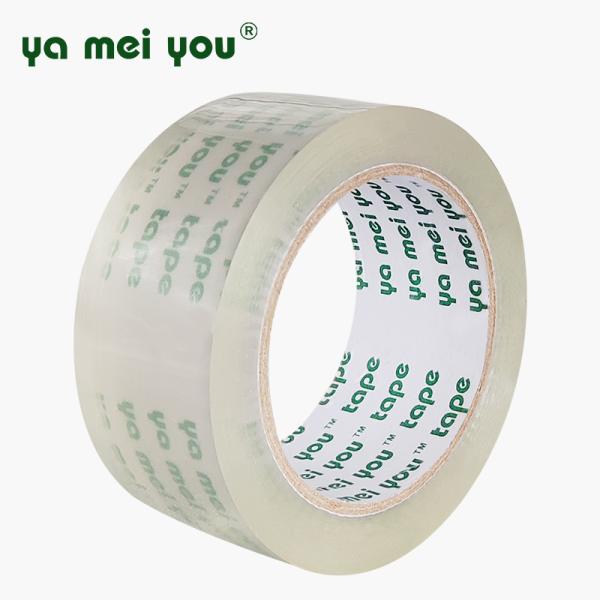 Quality High Tack Crystal Zero Bubble Clear Adhesive Tape For Moving Bulk Parcel for sale