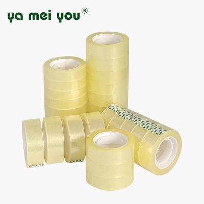 China BOPP Clear Mini Stationery Tape For School Student Supplies Office Document Fixing for sale
