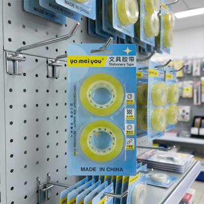 China BOPP Stationery Tape Hanging Blister Card Pack Ideal for Supermarket Retail for sale