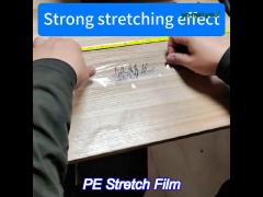 industrial use lldpe stretch film strong stretching for small sized packaging
