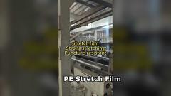 PE Stretch Film Pallet Wrapping Furniture Wrapping Goods Moving and Packaging