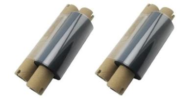 China Back  resin ribbon 0.5 inch ribbon double cores for sale