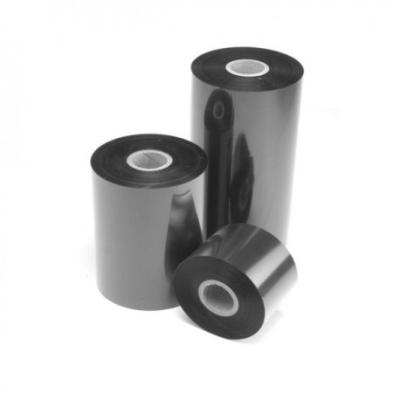 China Black 110mmx300m Compatible armor wax resin ribbon - 1 inch Core for sale