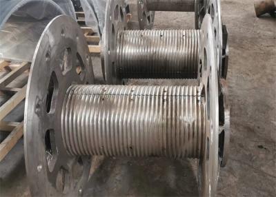 Cina Il tamburo dell'argano cavo/del cavo metallico ha riparato le maniche di Q355B Lebus, tappa la saldatura in vendita