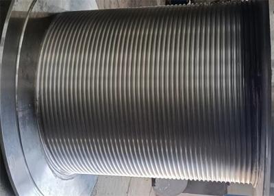 China Forte Lebus Vintello di gru a scanalatura singolo / multiplo tamburo compatibile 3-80mm corda for sale