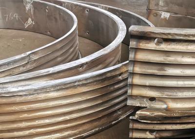 China Split Type Lebus Grooved Drum Sleeves Weld To Smooth Winch Drum for sale