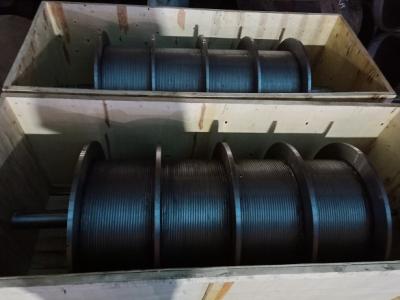 Cina Timbro a vinci a scanalatura quadruplo in acciaio al carbonio con albero in vendita