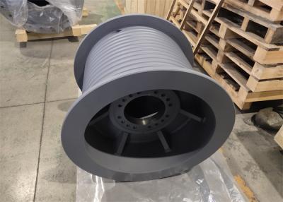 China Variable Speed Steel Winch Drum With 1 To 80 Rope Winding Layers for sale