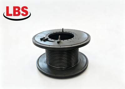 China Black LBS Grooved Drum Right-hand Rotation 40mm Rope Diameter for sale