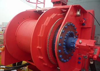 China De draadkabel Lebus groeft Toren Crane Winch Customized For Construction Te koop