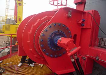 Cina colore rosso di alto potere d'acciaio di 12Ton 16 Ton Tower Crane Winch Alloy in vendita