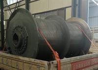 China 35mm Wire Rope 5 Layer Windlass Drum For Tower Crane Winch for sale