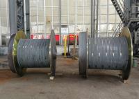 Κίνα 300KN 7 στρώματα που δένουν τον γκρίζο ναυτιλιακό εξοπλισμό σκαφών τυμπάνων βαρούλκων προς πώληση