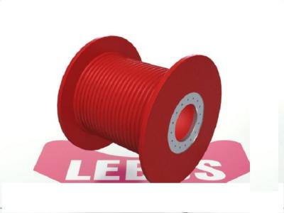 Cina tamburo dell'argano scanalato corda di 6mm in vendita