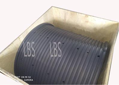 Cina Manica resistente all'uso leggera di Lebus per i cilindri dell'argano in vendita