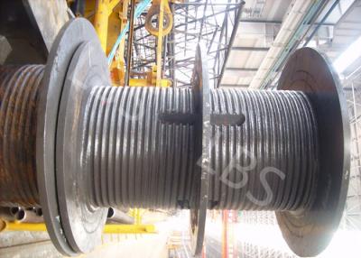 China Customizable Lebus Grooved Cable Winch Double Drum For Mooring Winch for sale
