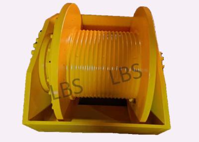 Cina La immersione calda ha galvanizzato Crane Winch idraulico, l'argano 40m/Min giallo del cavo metallico in vendita