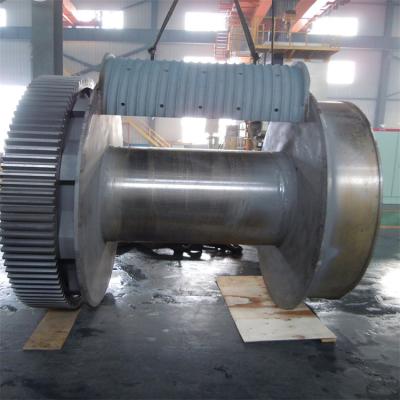 Cina Il tamburo dell'argano del cavo metallico ha scanalato l'acciaio legato personalizzabile della manica di Lebus in vendita