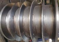 China Multi Layer Winding Cable Winch Drum Wire Rope Multiple Lebus Grooved for sale