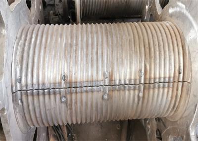 China Kundengerechte glatte Trommel mit aufgeteilten Lebus-Ärmeln geregelt durch Bolzen-oder Stecker-Schweißung zu verkaufen