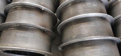 Cina Docks Winch Drum scanalato larghezza 0,2-0,5 pollici per applicazioni industriali in vendita