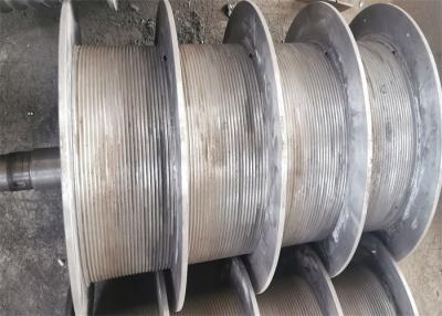 Cina Multi tamburo dell'argano di sollevamento di tamburo della multi corda con le scanalature di Lebus per la macchina di pulizia della parete in vendita