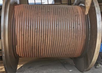 Cina Scanalatura offshore di Marine Winch Drum With Lebus del grande diametro della piattaforma in vendita