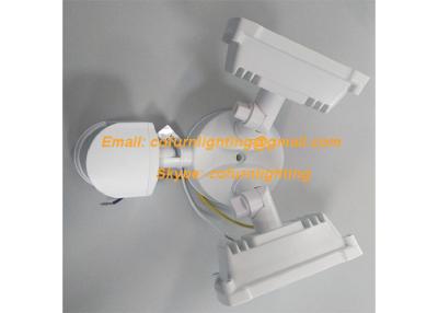 China Motion Sensing Security Lights LED Flood Light Adjustable Double Head for Garages for sale