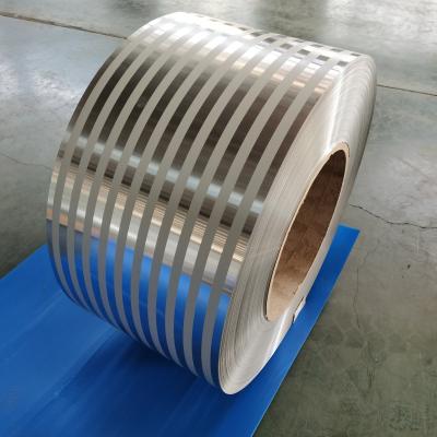 China Glass Spacer Zebra Striped 1500mm Color Coated Aluminum Coil for sale